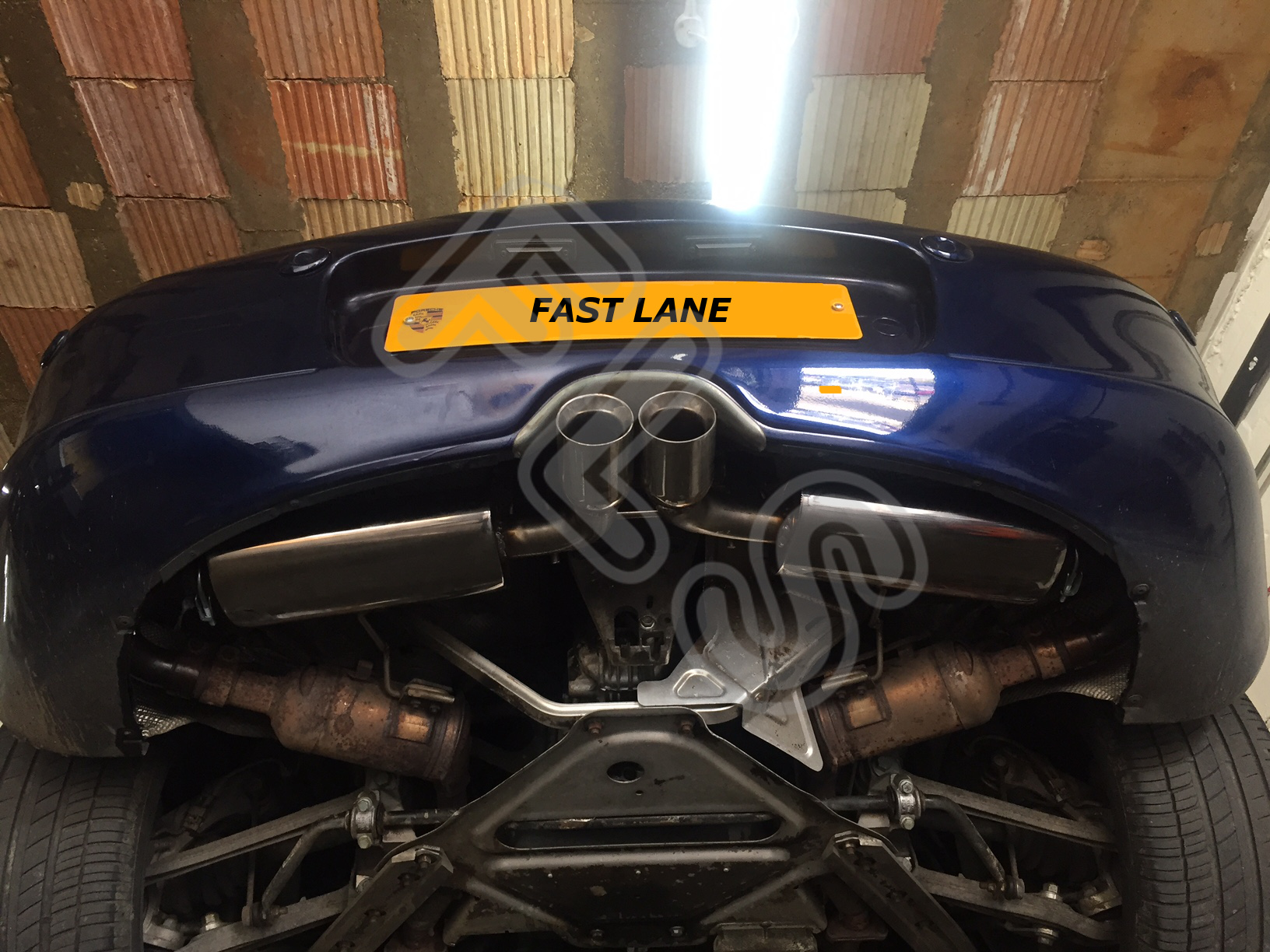 PORSCHE BOXSTER 986 STAINLESS STEEL PERFORMANCE BACK BOX EXHAUST SYSTEM ...