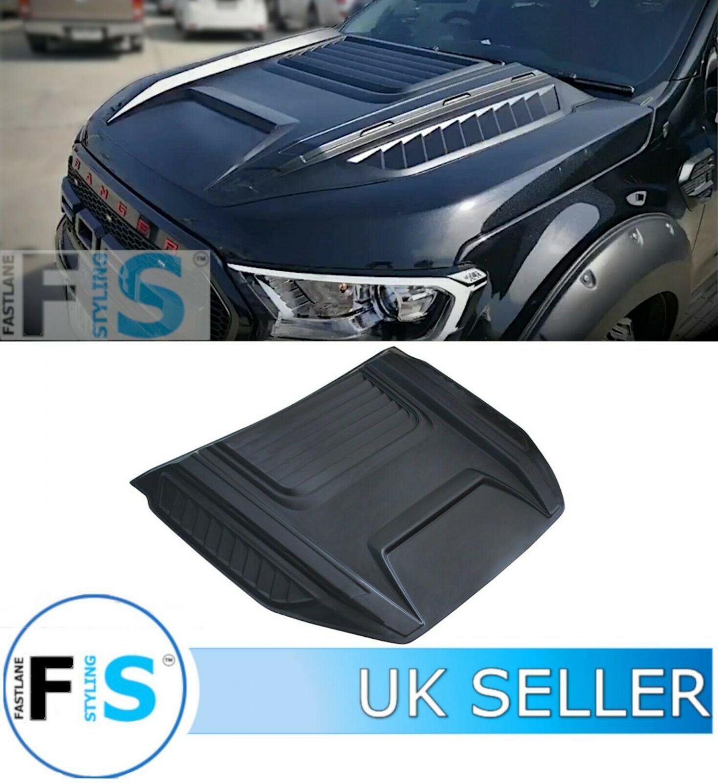 FORD RANGER WILDTRAK FRONT BONNET SCOOP VENT – Fastlane Styling