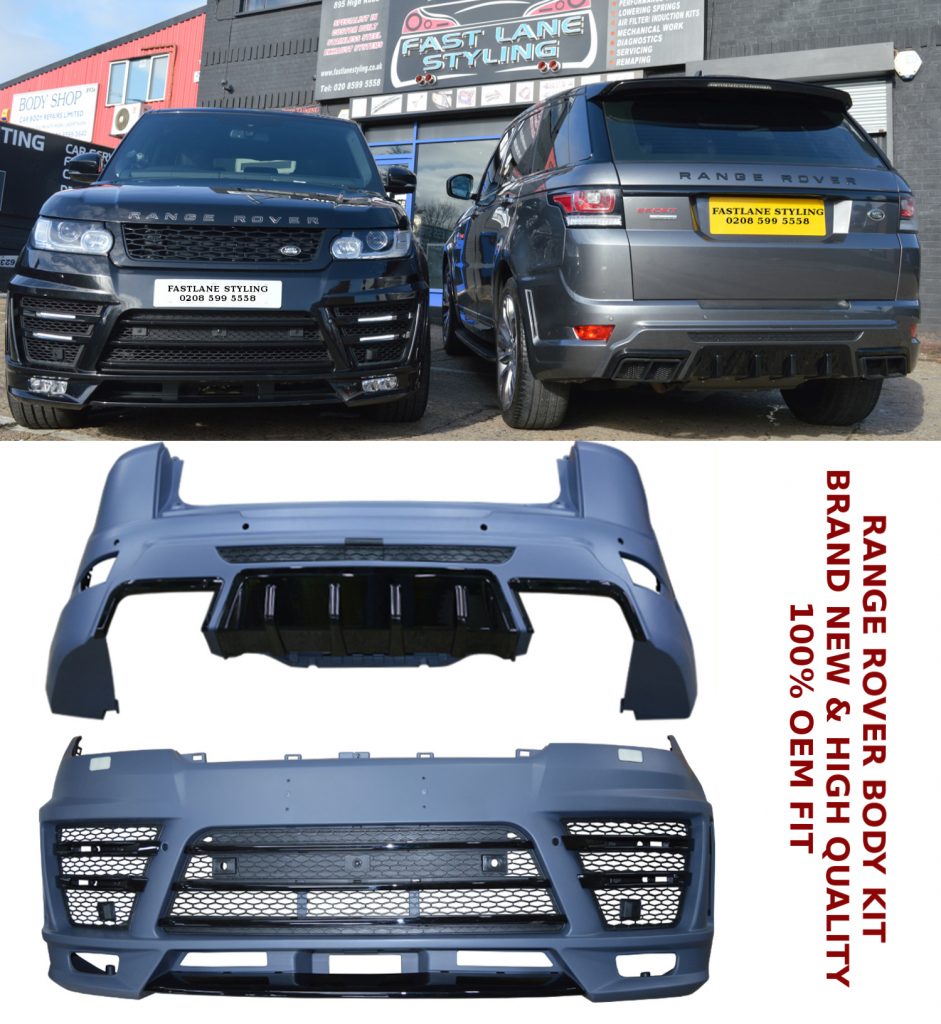 FOR RANGE ROVER SPORT L494 BUMPERS BODY KIT BLACK PACK EDITION ...