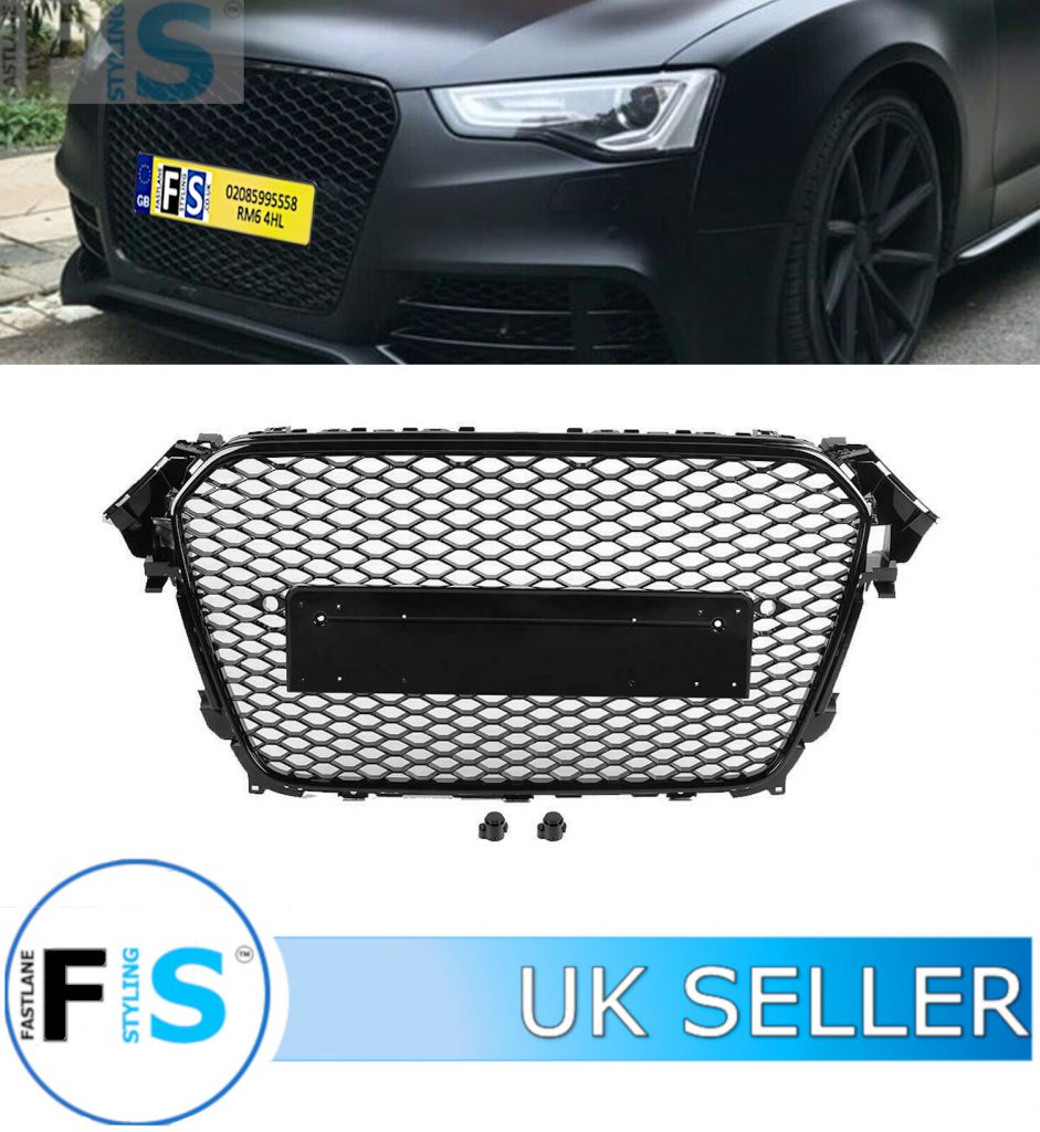 AUDI A4 S4 RS4 STYLE HONEYCOMB MESH FRONT GRILLE – Fastlane Styling