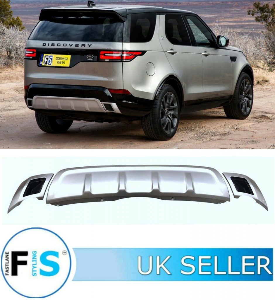 LAND ROVER DISCOVERY 5 2016-20 DYNAMIC LOOK REAR BUMPER DIFFUSER TRIM ...