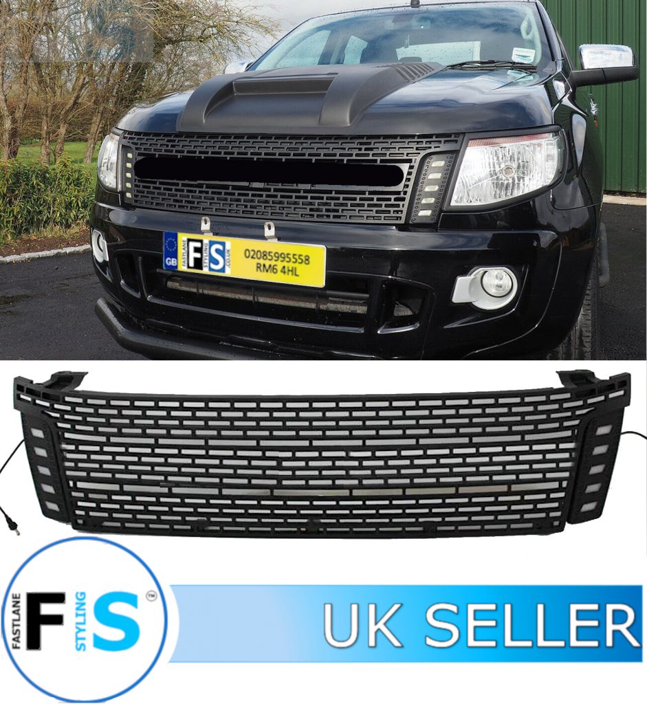 FORD RANGER RAPTOR T6 FRONT GRILLE WITH LED – Fastlane Styling