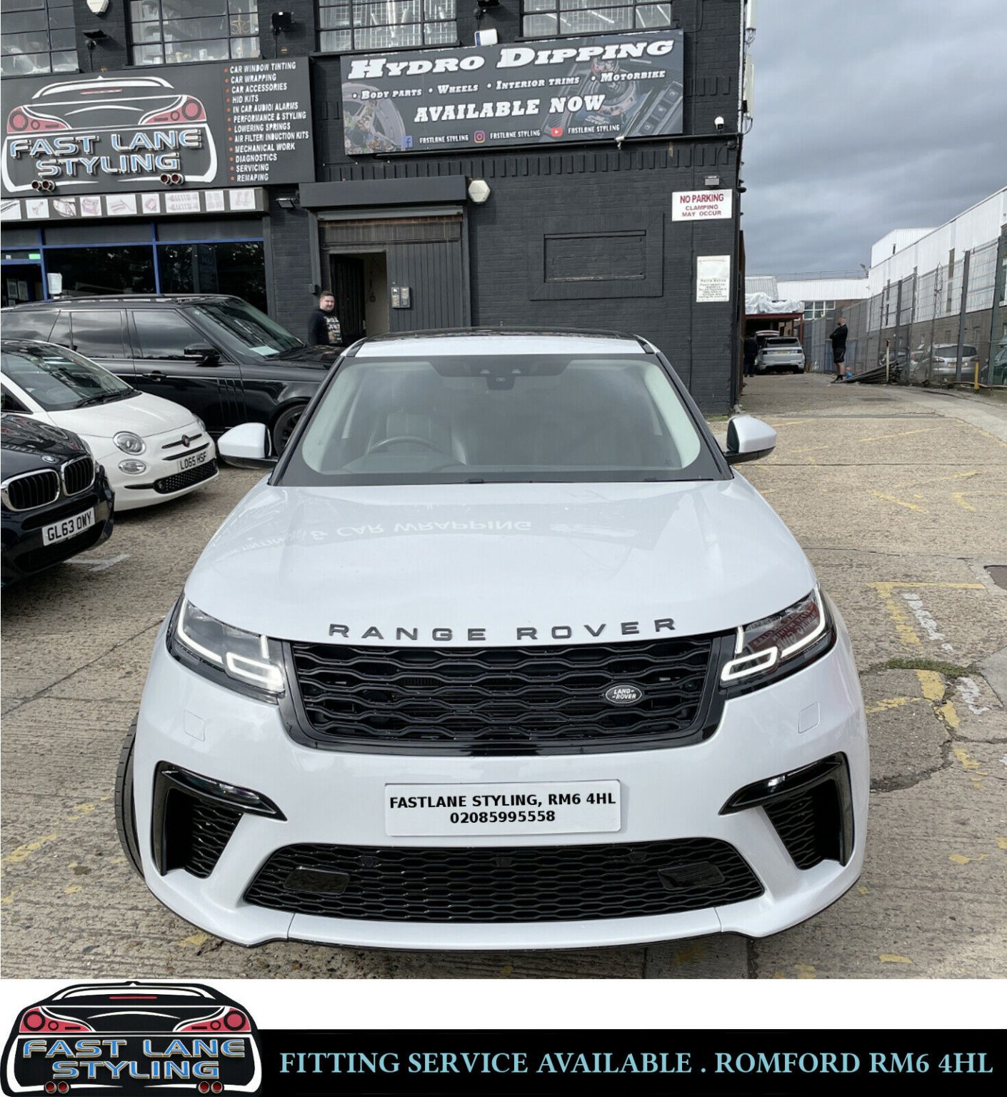 FOR RANGE ROVER VELAR SVA FULL CONVERSION BODY KIT FRONT & REAR BUMPER ...