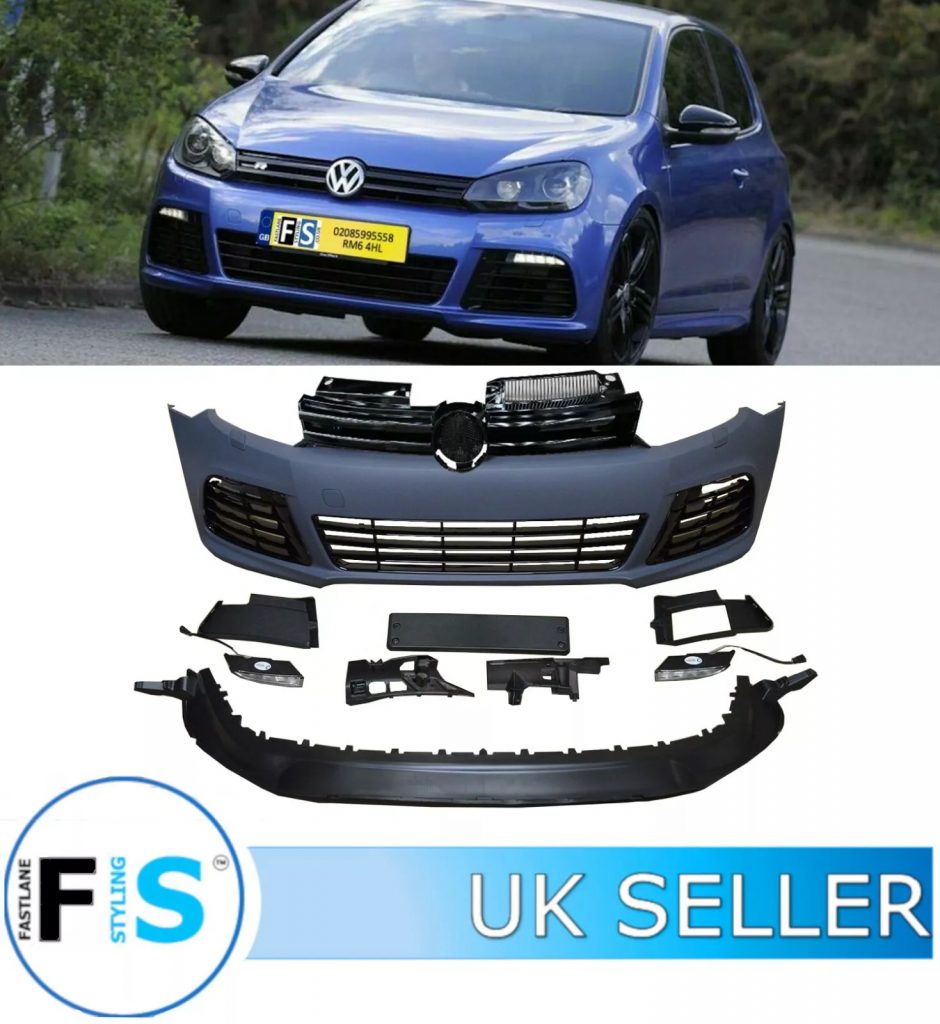 VW GOLF MK6 R20 LOOK BODYKIT FRONT BUMPER KIT – Fastlane Styling
