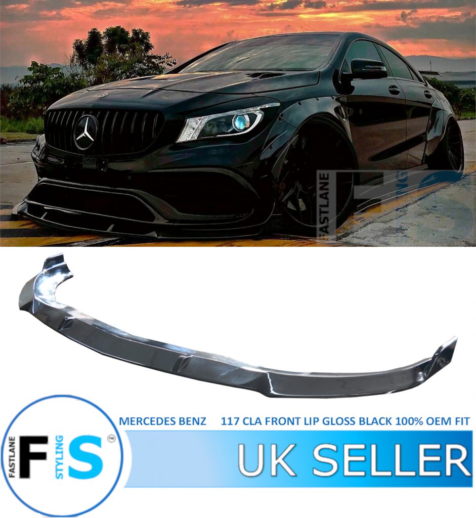 MERCEDES CLA C117 AMG LOOK FRONT LIP SPLITTER – Fastlane Styling