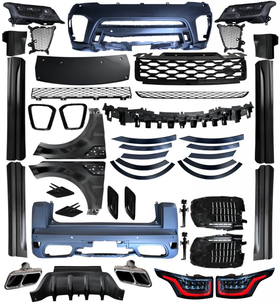 RANGE ROVER SPORT PRE-FACELIFT TO FACELIFT CONVERSION BODY KIT SVR LOOK ...